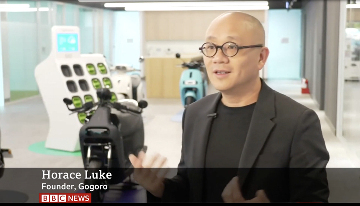 Gogoro CEO Horace Luke Chats With the BBC About Battery - Gogoro